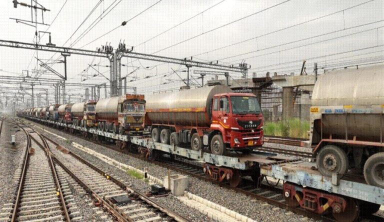 Trucks-on-Trains: Strategic Modal Shift Led by Indian Railways ...